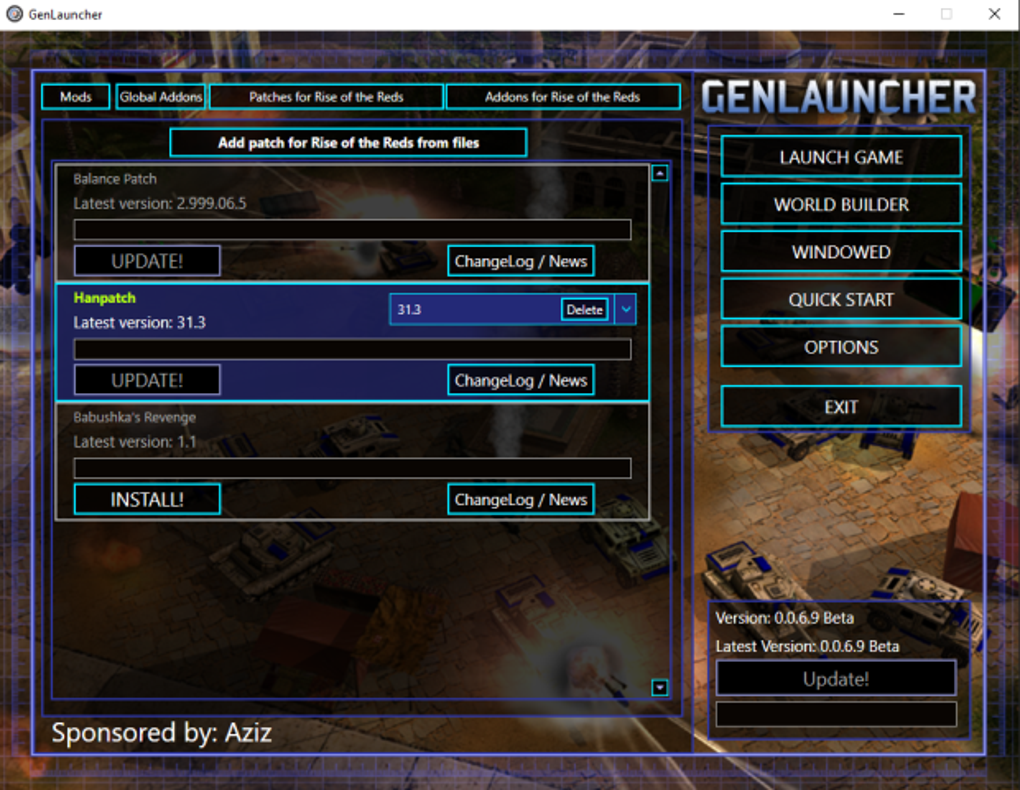 GenLauncher Mod — Скачать